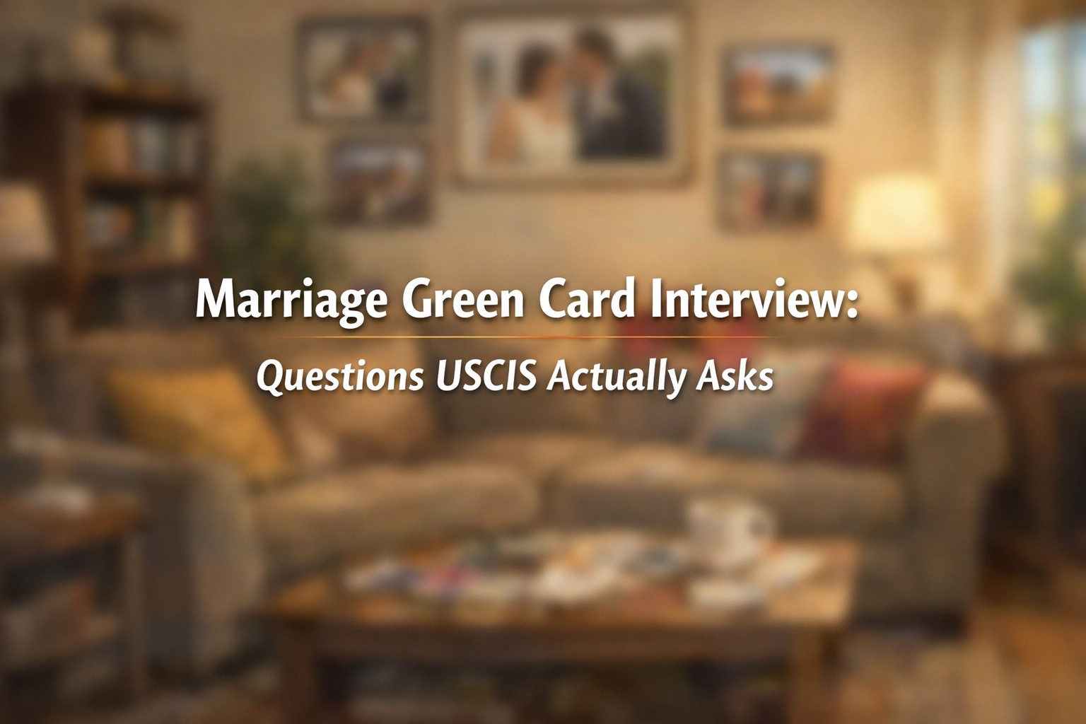 Marriage Green Card Interview: Questions USCIS Actually Asks